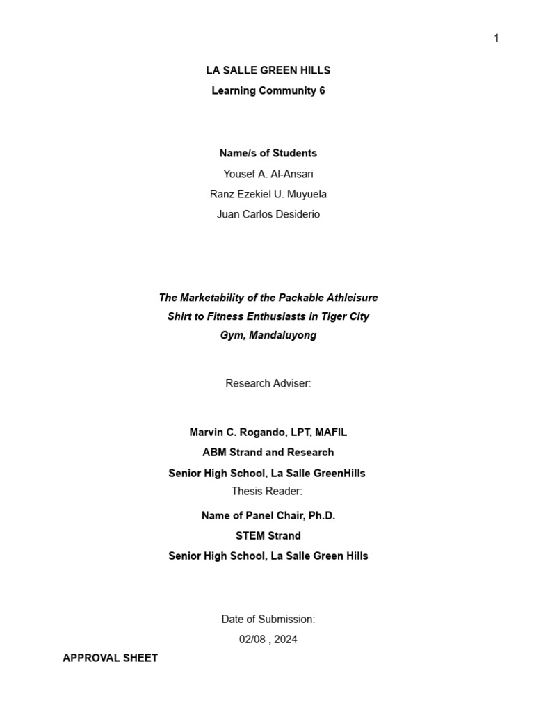 Marketability of Athleisure Shirts | PDF | P Value | Survey Methodology