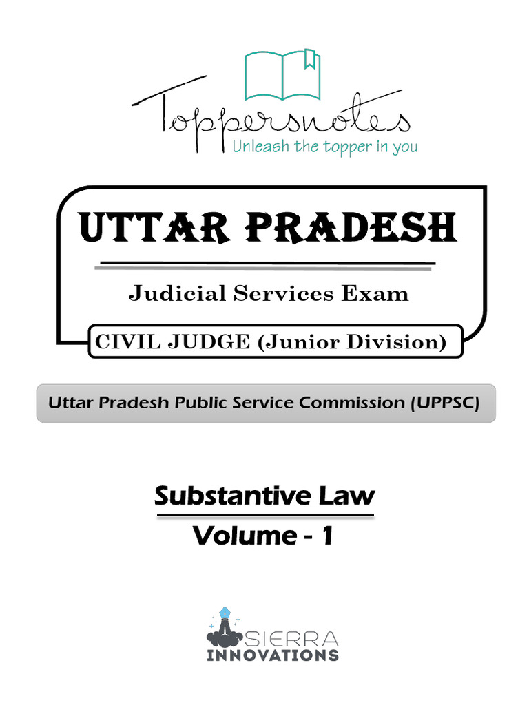 Sample Substantive Law Volume 1 | PDF | Consideration | Partnership