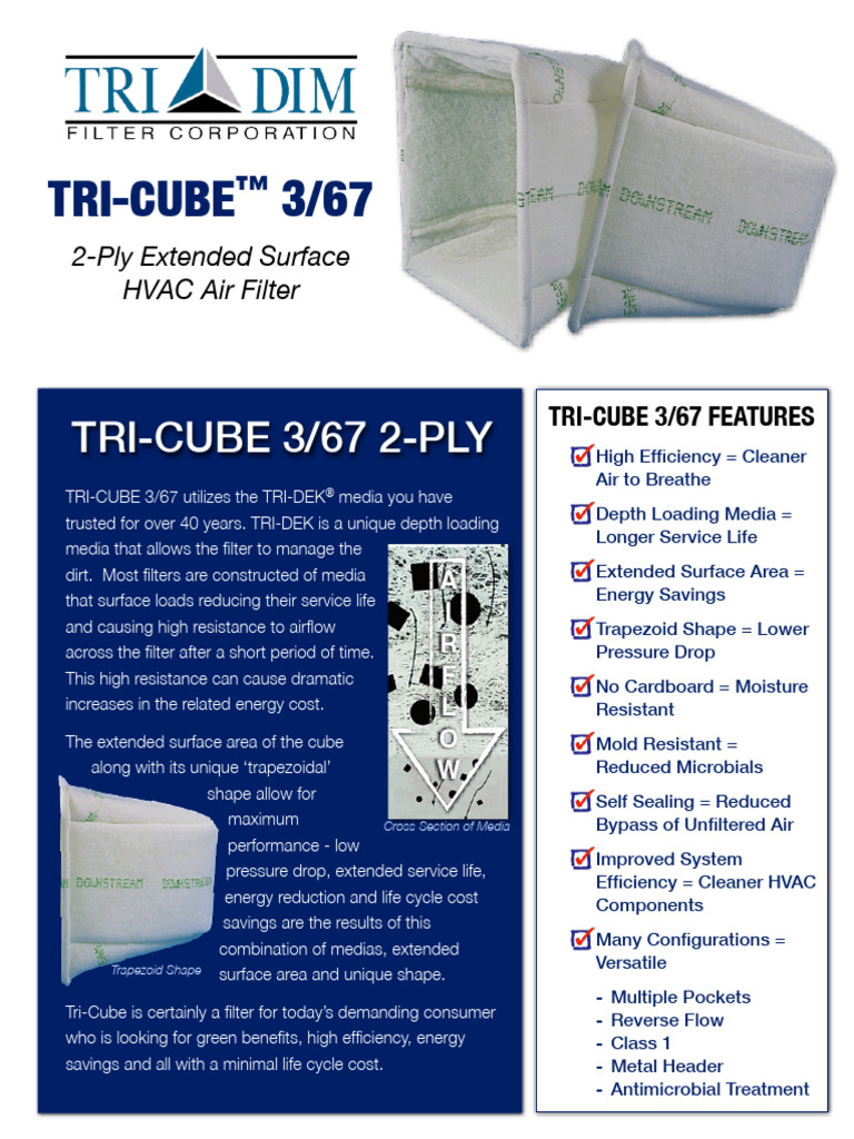 Tri-Cube 3/67 2-Ply | PDF | Efficient Energy Use