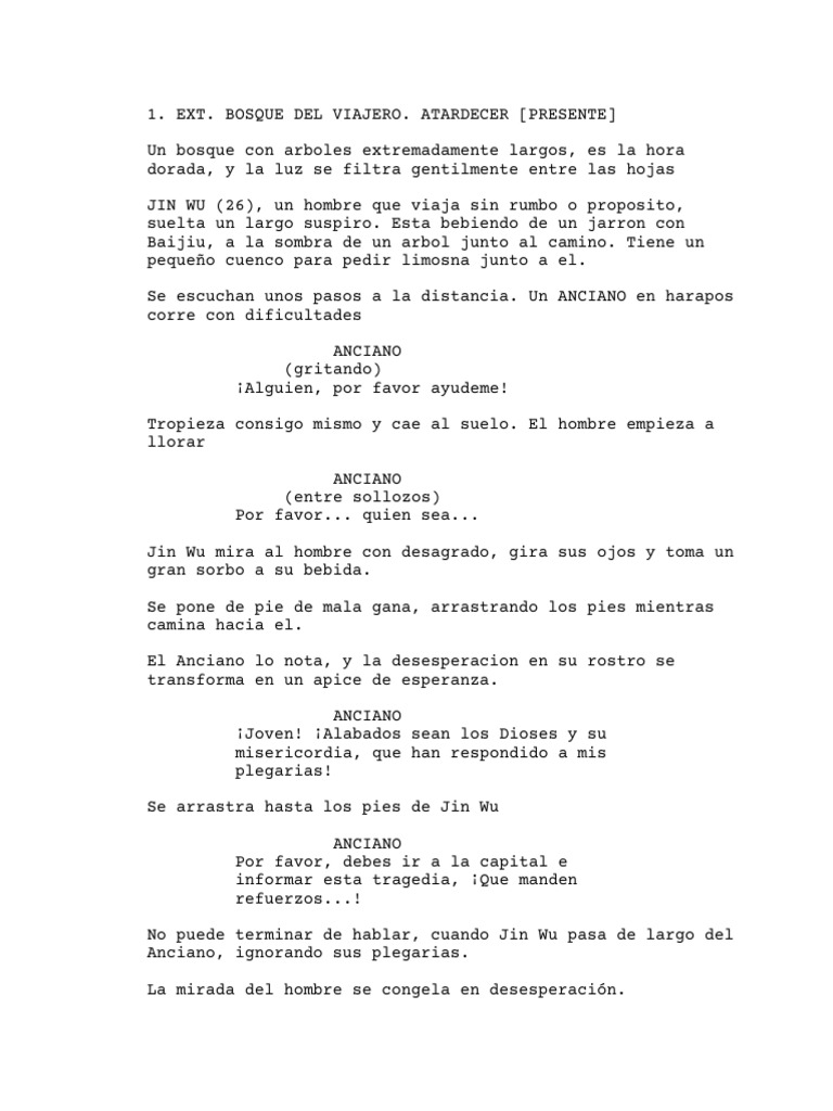 Tales of The West: Henko - Primer Concepto de Guion | PDF