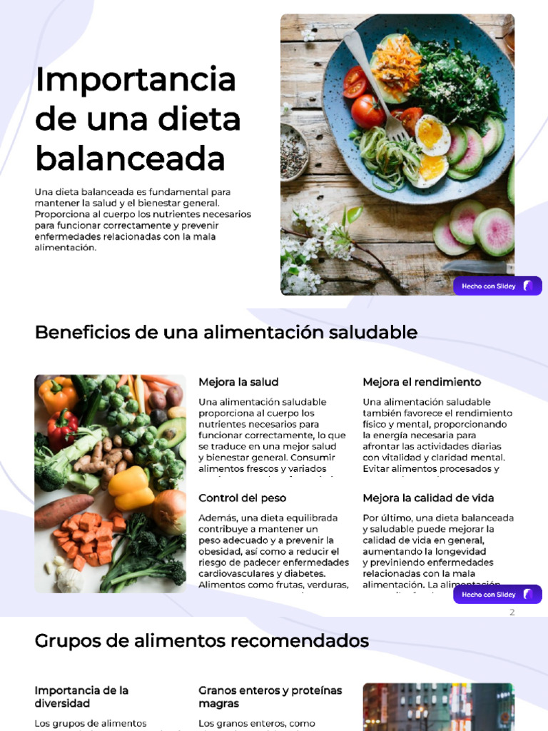 Alimentación Saludable Pdf