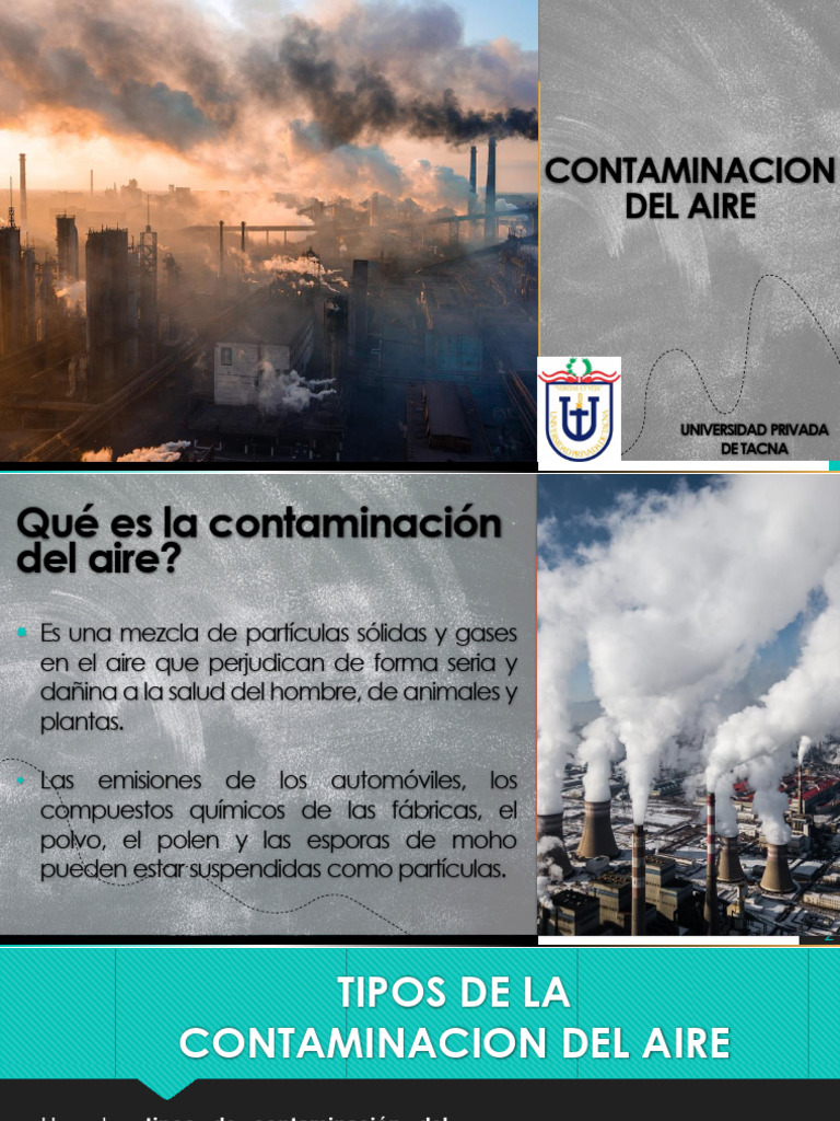 Contaminacion Del Aire | PDF | Contaminación | La contaminación del aire
