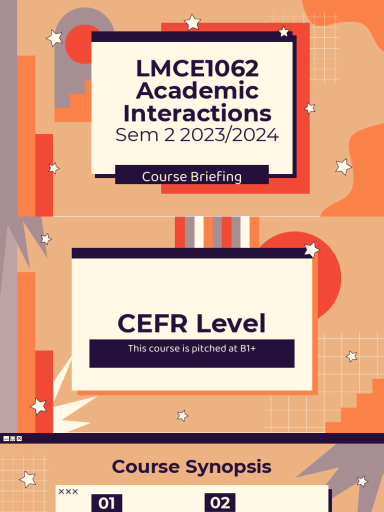 Course Briefing Slides - Sem 2 | PDF | Cognitive Science | Behavior Modification
