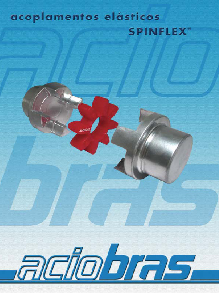 Acoplamentos Elasticos - SPINFLEX | PDF | Motores | Potência (Física)