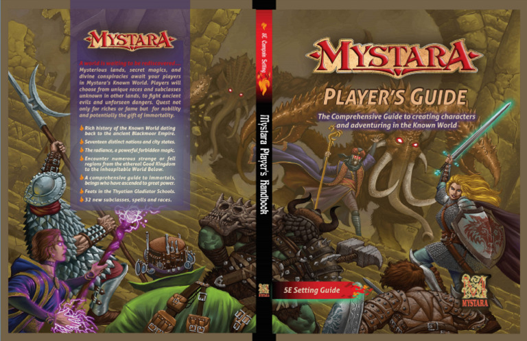 Mystara Players Guide 5e POD Cover | PDF
