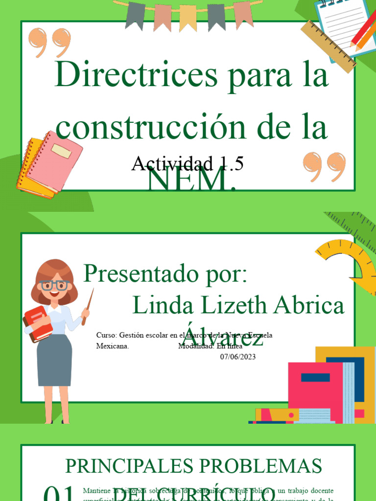Abrica Linda Actividad 1.5 | PDF | Plan de estudios | Escuelas