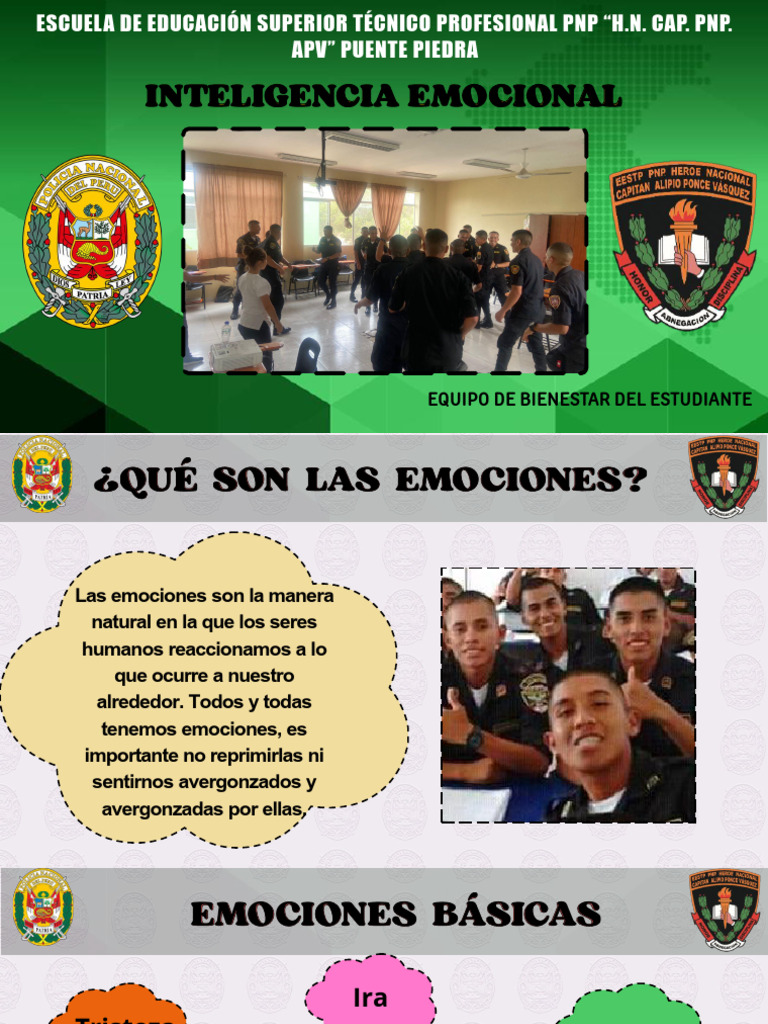 Inteligencia Emocional En Educación Pdf Las Emociones