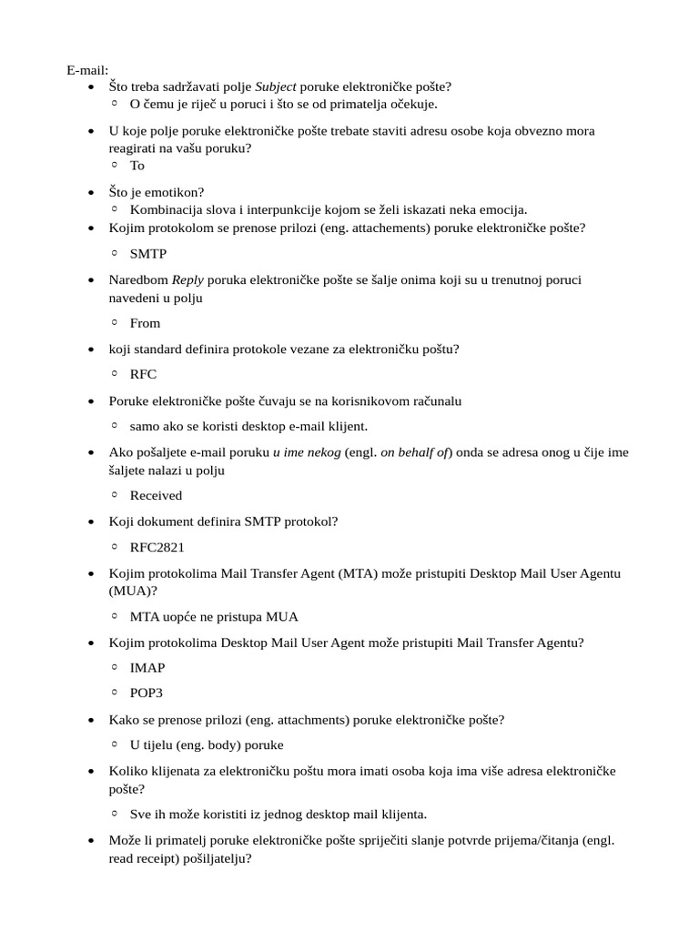 Vjekom Pitanja | PDF