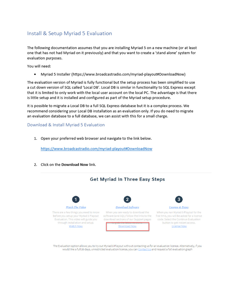 Install And Setup Evaluation | Download Free PDF | Installation (Computer Programs) | Microsoft ...