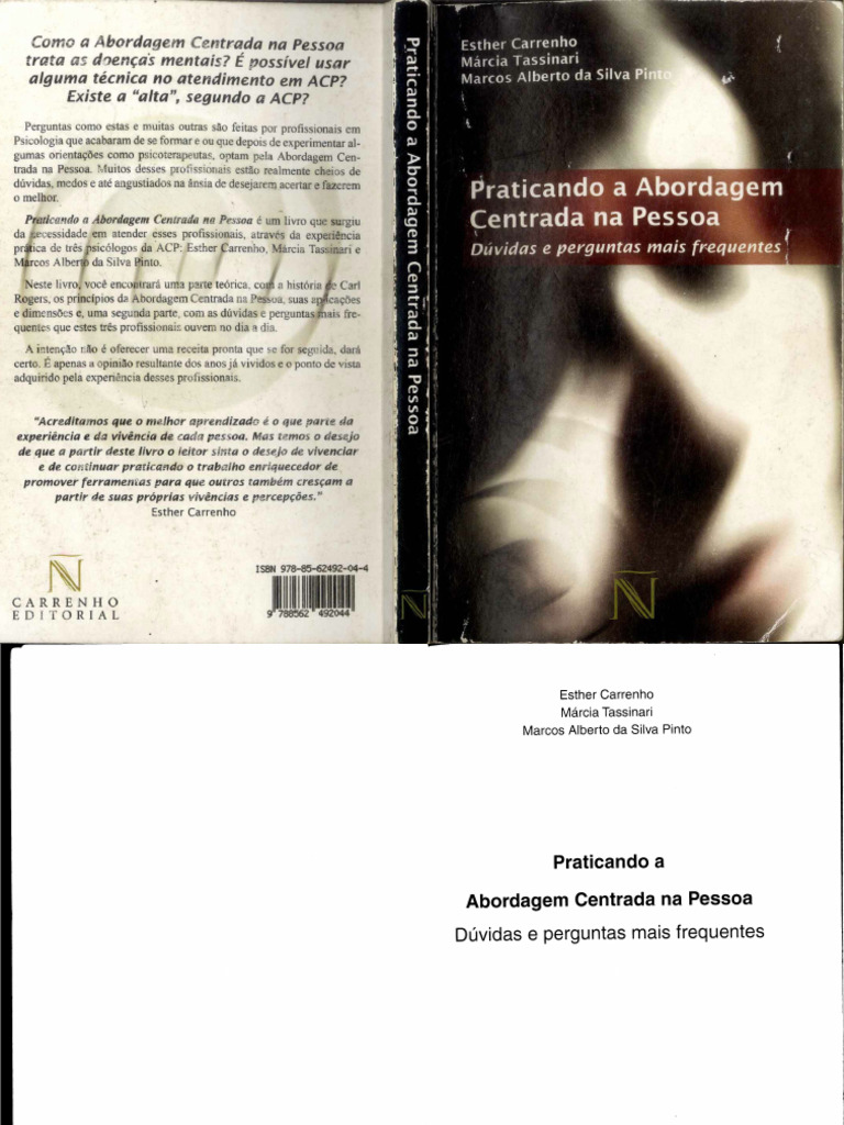 Livro - Praticando A Abordagem Centrada Na Pessoa | PDF