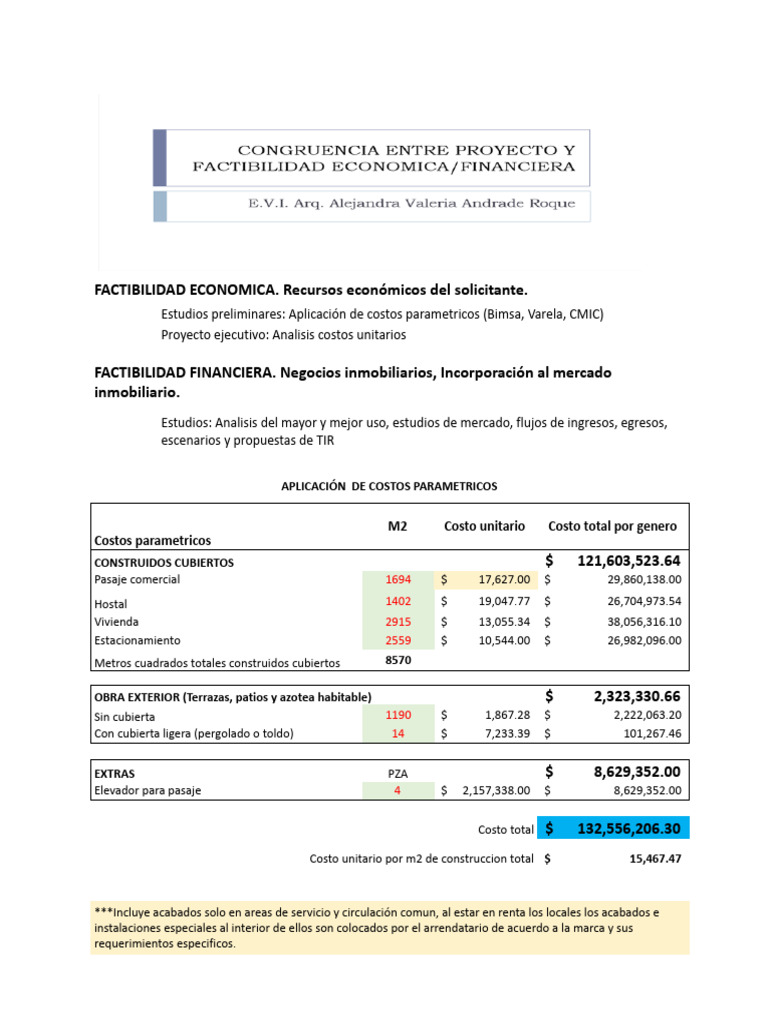 Costos Parametricos Mayo 2024 - Hoja1 | PDF