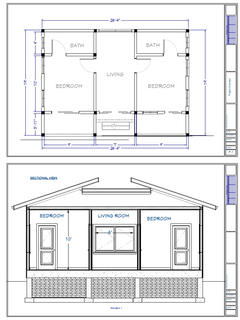 2 rooms LAYOUT | Download Free PDF | Home