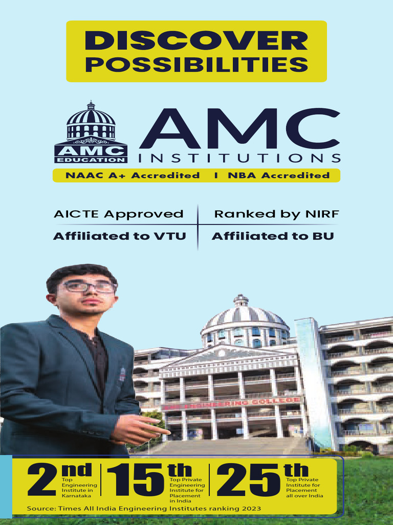 AMC Engineering College | PDF | Engineering