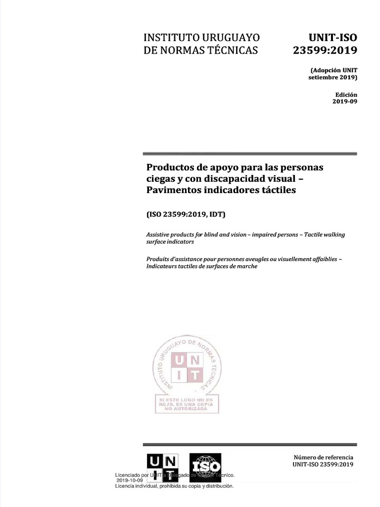 Iso 23599-2019 | PDF | Organización internacional para la ...