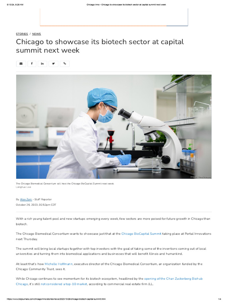 Chicago BioCapital Summit 2023 | PDF | Venture Capital | Corporate Finance