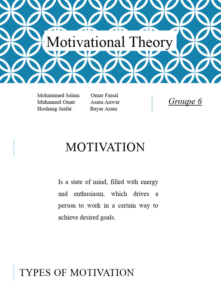 Understanding Motivational Theory | PDF | Motivational | Motivation