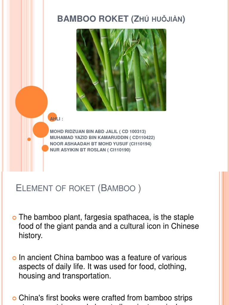 Bamboo Water Rocket Construction Guide | PDF | Home & Garden | Art