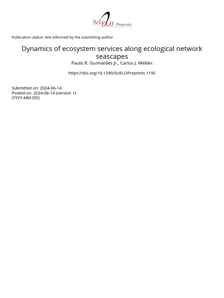 PRG CJM | PDF | Ecology | Ecosystem