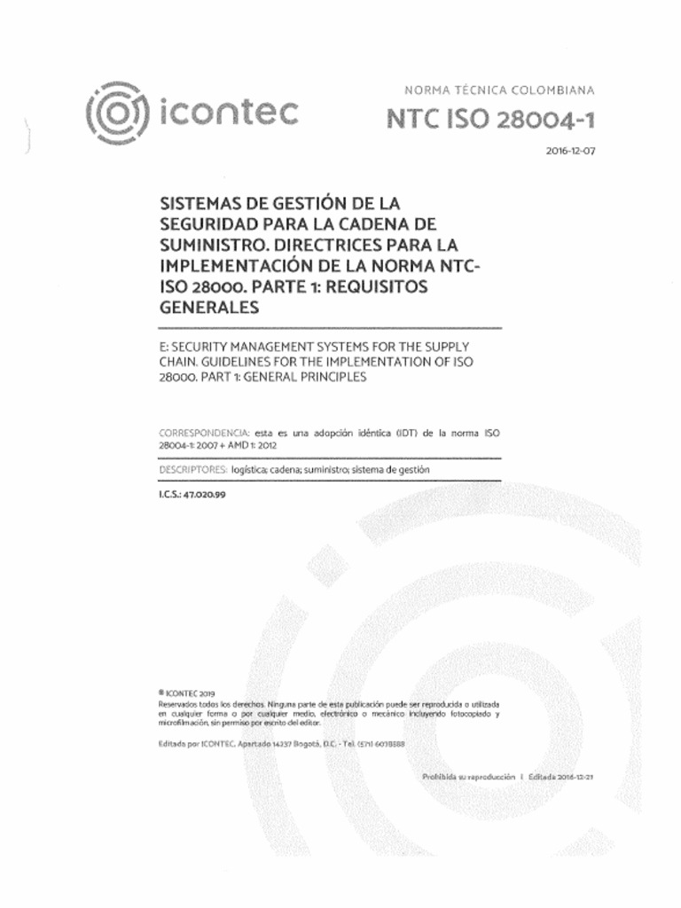 Iso 28004 | PDF
