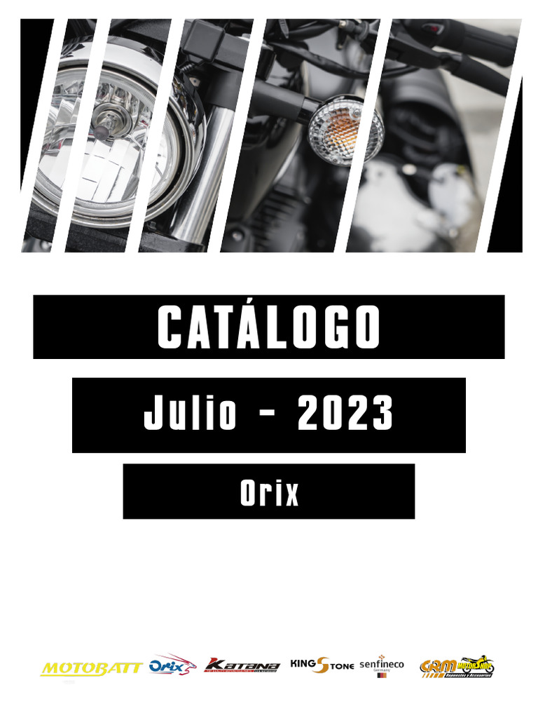 Catálogo Orix Julio | PDF | Eje | Motociclismo