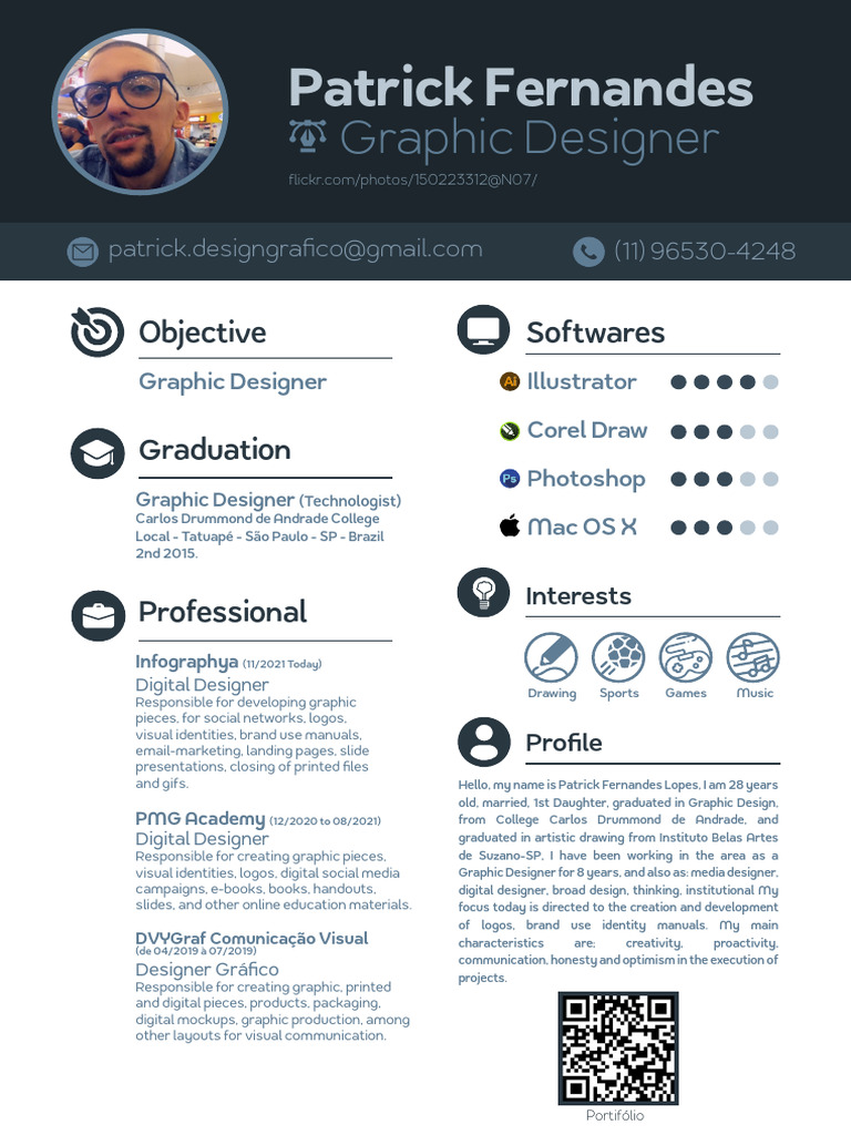 CV Patrick 2023-ENG | PDF | Graphic Design | Communication Design