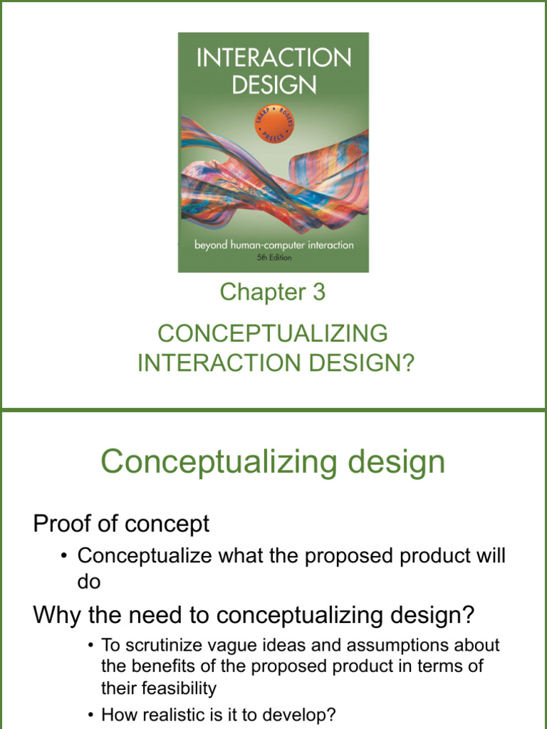 Chapter03 - ID5e Conceputalizing ID | PDF | Human–Computer Interaction | Experience