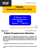 Working & Principle of Tablet Compression Machine - Pharmaceutical ...