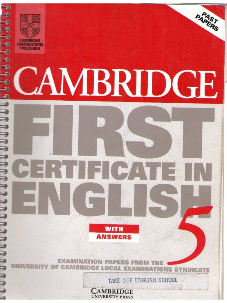 FCE Practice Tests. 5 PDF | PDF