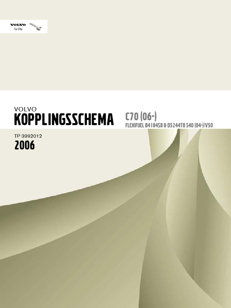 KOPPLINGSSCHEMA Flexifuel 06 V50 | PDF