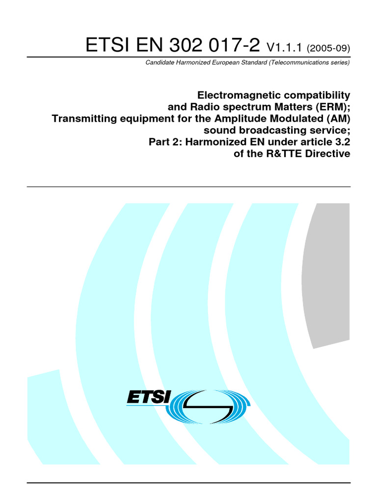 En - 30201702v010101p - Transmitting Equipment For The Amplitude ...