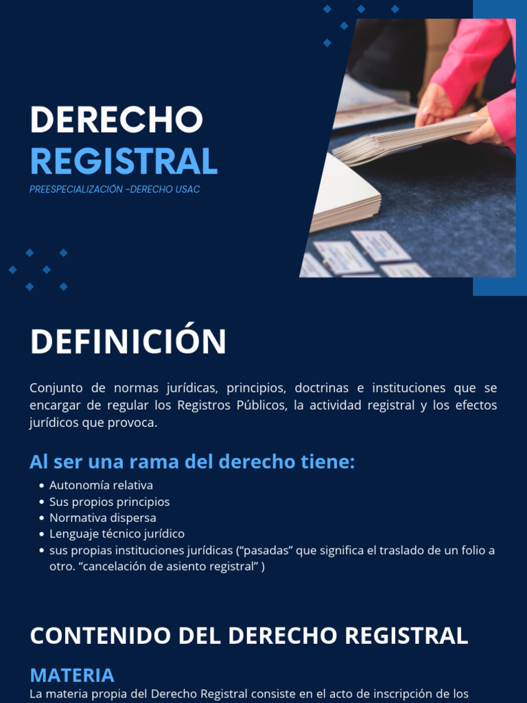Registral | PDF | Propiedad | Documento de identidad