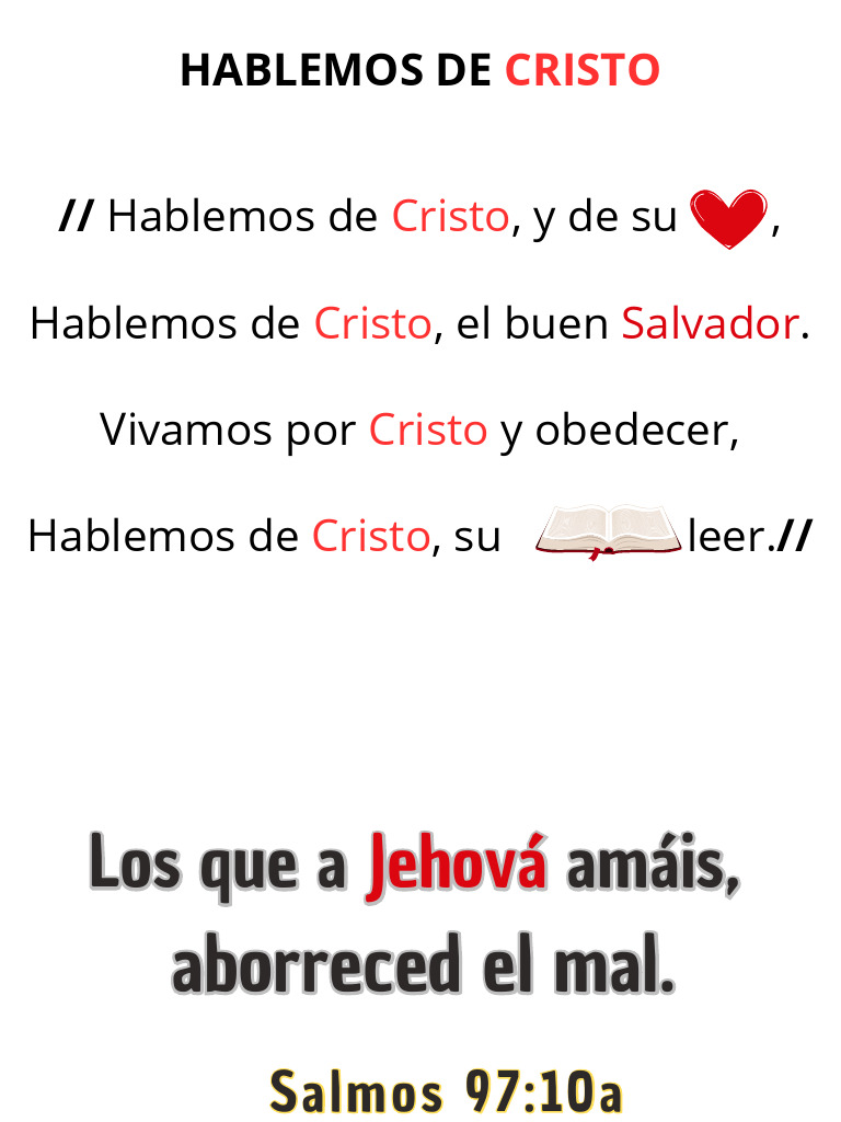 Alabanza y Versiculo | PDF | Religión y espiritualidad