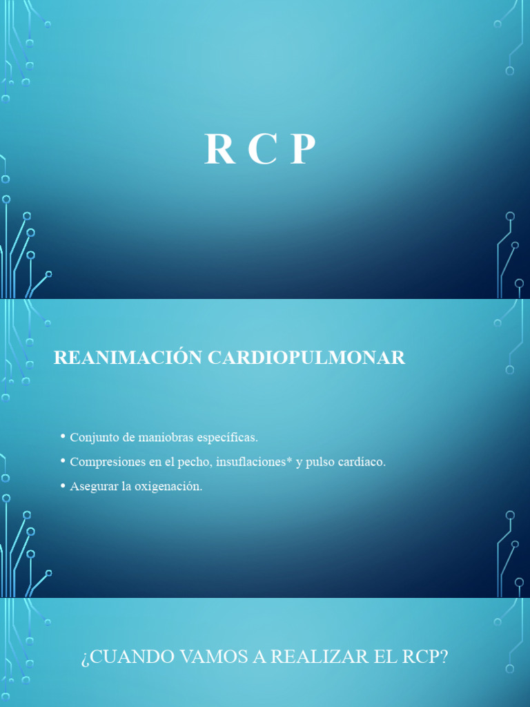 Diapositivas RCP (1) | PDF