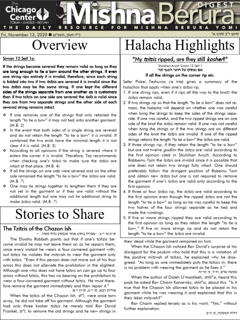 Siman 12 Seif 1A | PDF | Jewish Life Cycle | Jewish Religious Movements