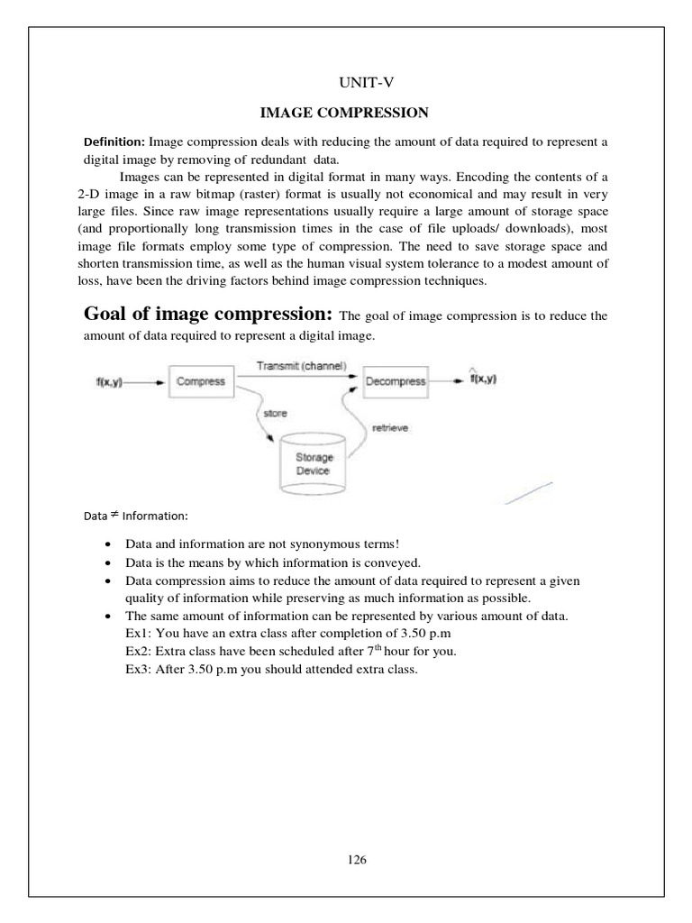 Compression 1 | PDF | Data Compression | Discrete Fourier Transform