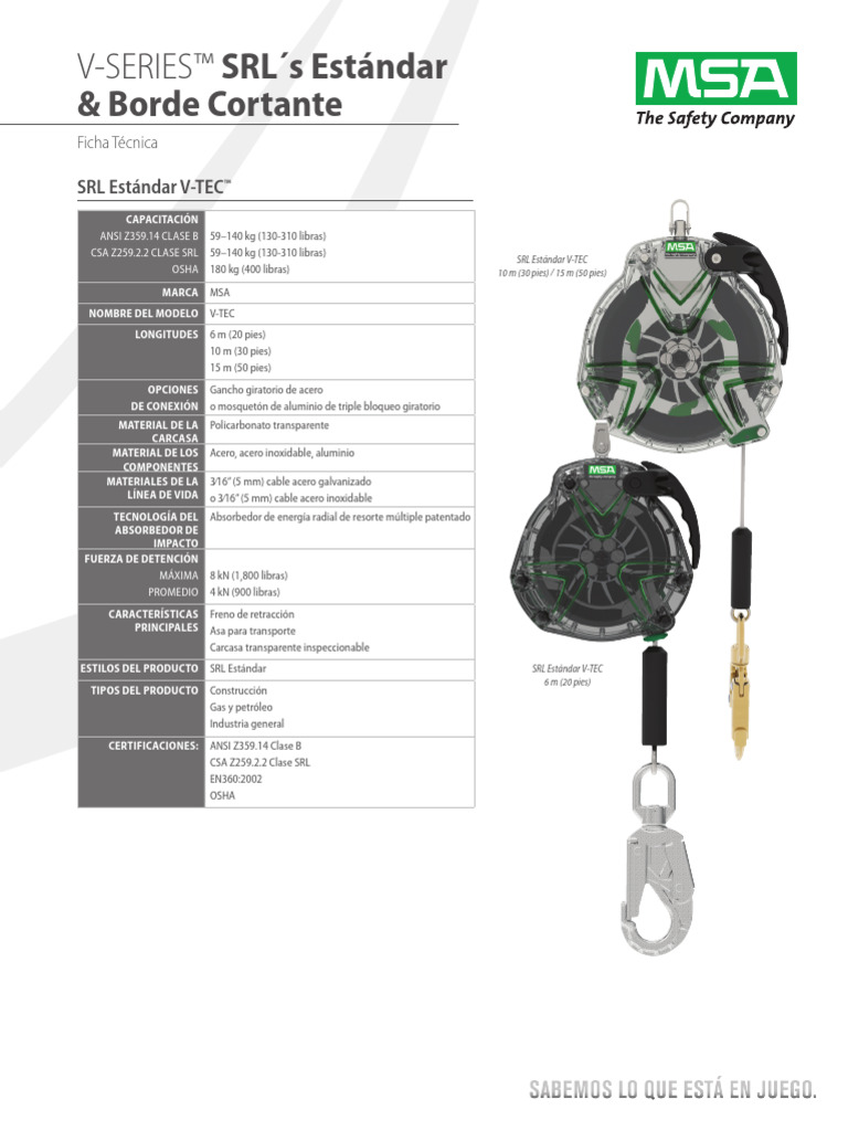 V-TEC y V-EDGE SRL Ficha Tecnica (1) | PDF