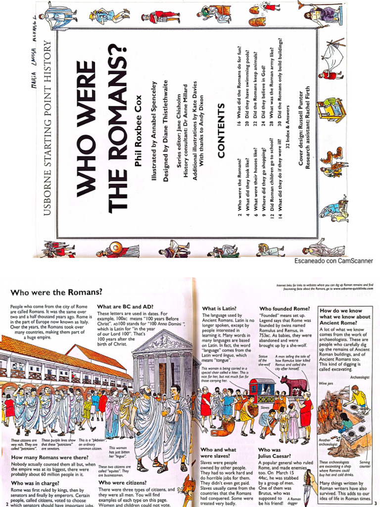 Who Were The Romans? | PDF