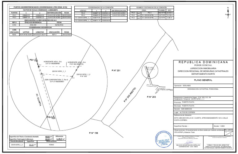 Plano General 1 - 1 | PDF | Tecnología geográfica | Datos geográficos e ...