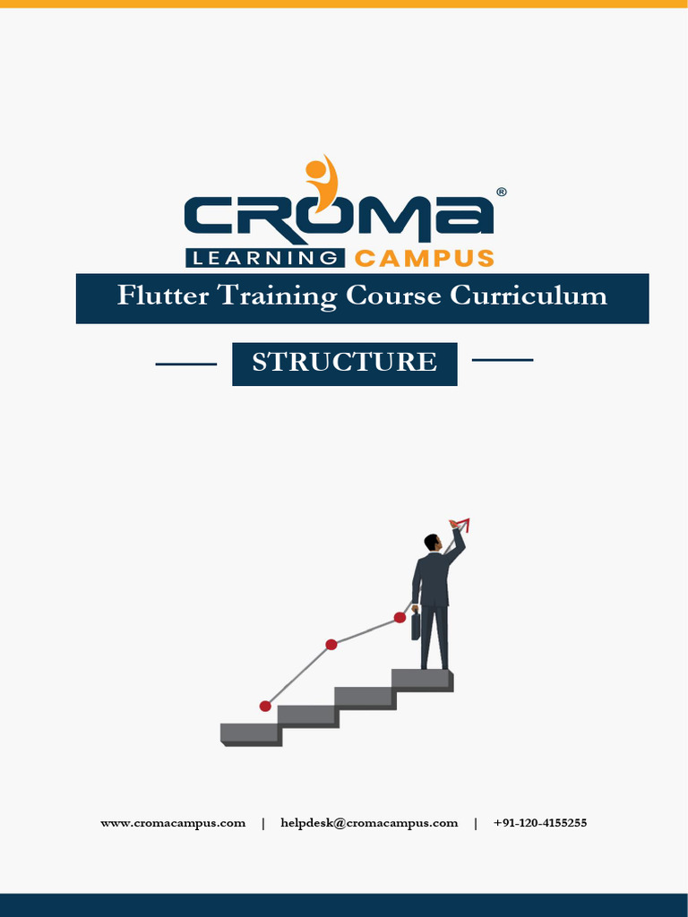 Croma Campus - Flutter Training Curriculum Atul | PDF | Mobile App | Ios