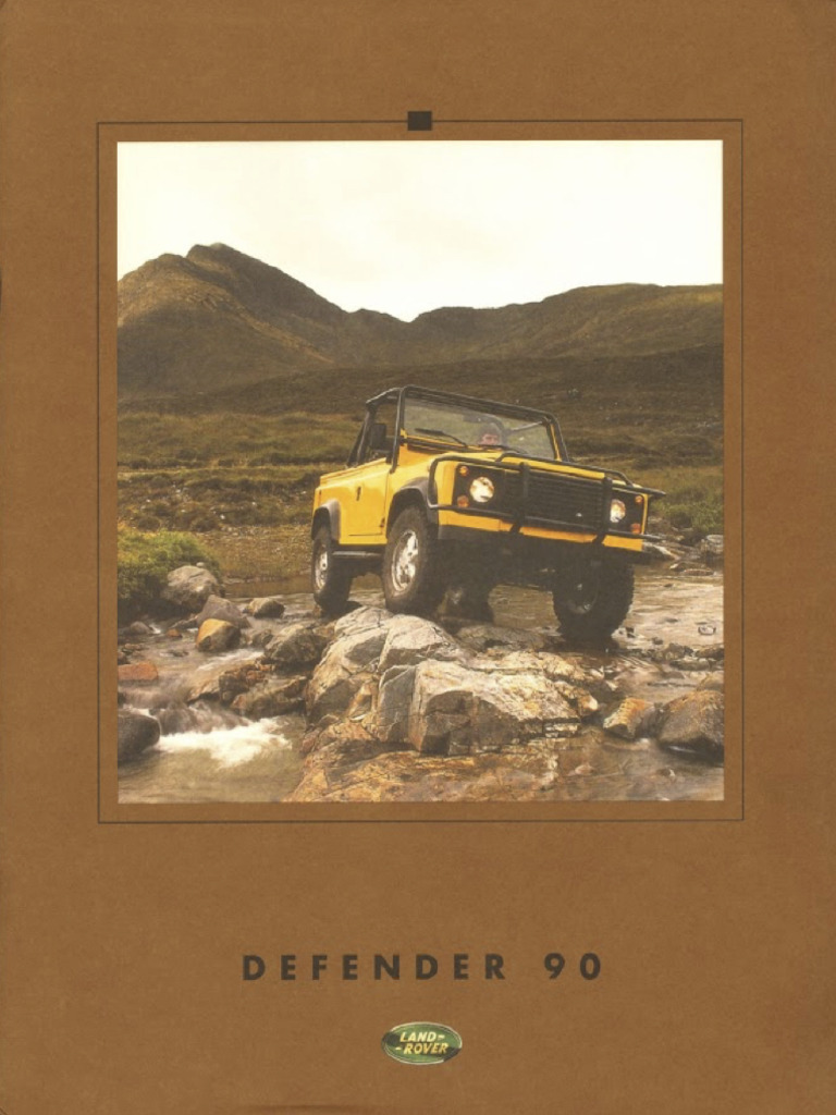 Land Rover - US Defender - 1995 | PDF