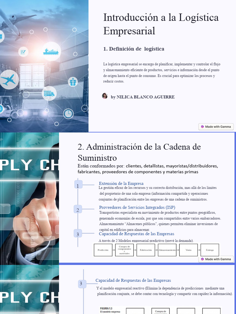 tema 1 Introduccin a la logistica | PDF | Logística | Business