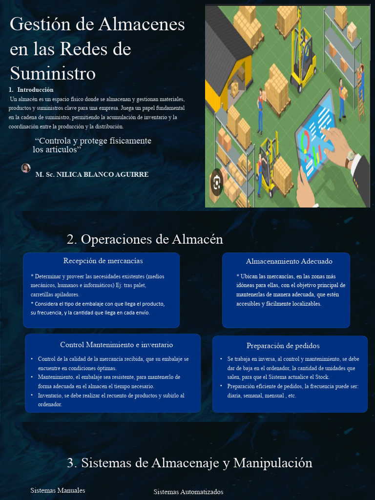 Gestión Eficiente de Almacenes en Supply Chain | PDF | Almacén | Lean ...