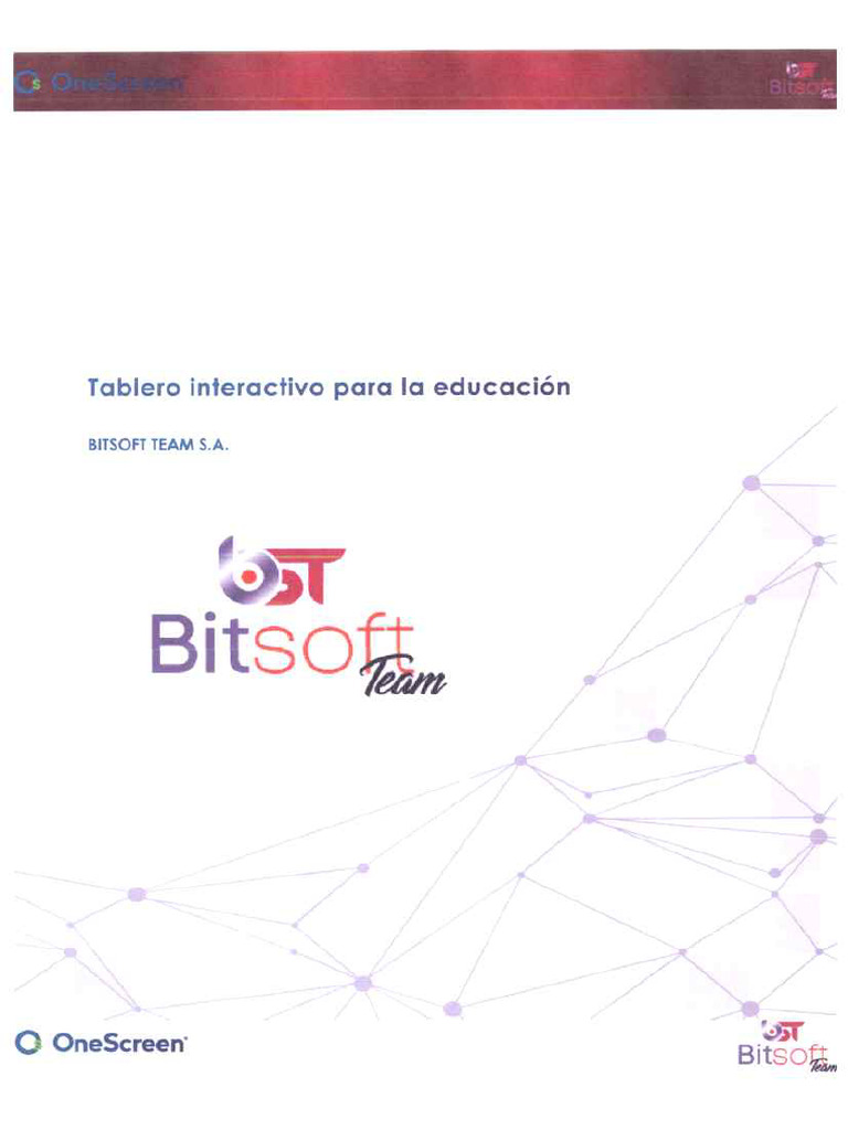 Pantallas Interactivas 4, Proforma Bitsoft Team | PDF