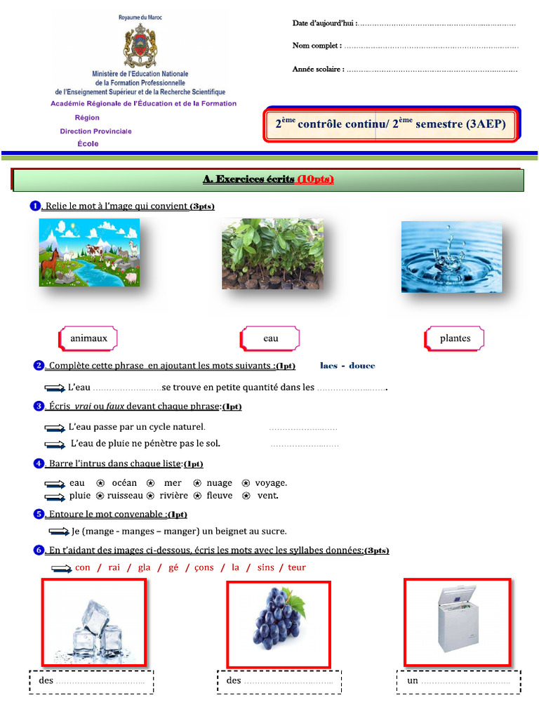 cc4 - FR 3aep Modele 3 | PDF