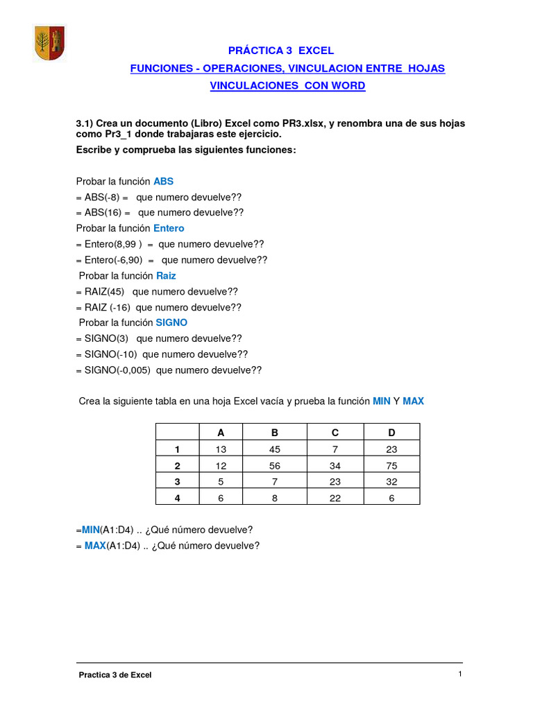PR3 Excel 23 | PDF | Microsoft Excel | Hardware de la computadora