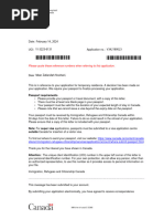 Biometric Instruction Letter | PDF | Immigration Law | International ...