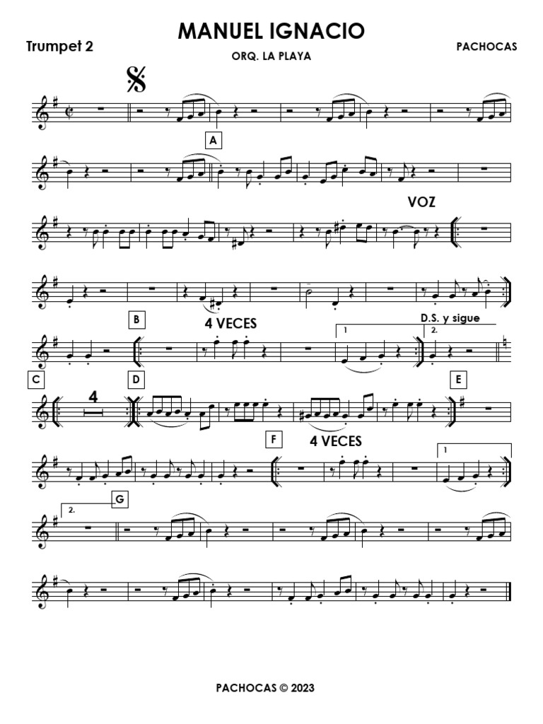 Manuel Ignacio - Trumpet 2 | PDF