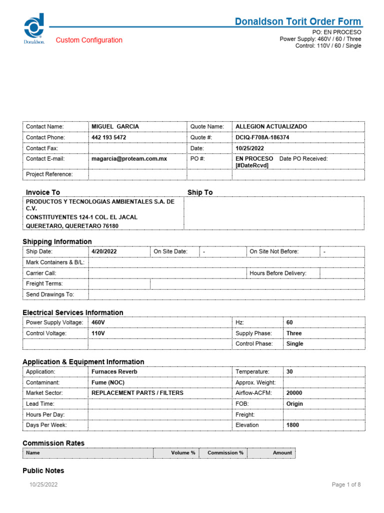 Dciq-F708a-186374 Allegion Actualizado 20221025 | PDF | Power Supply ...