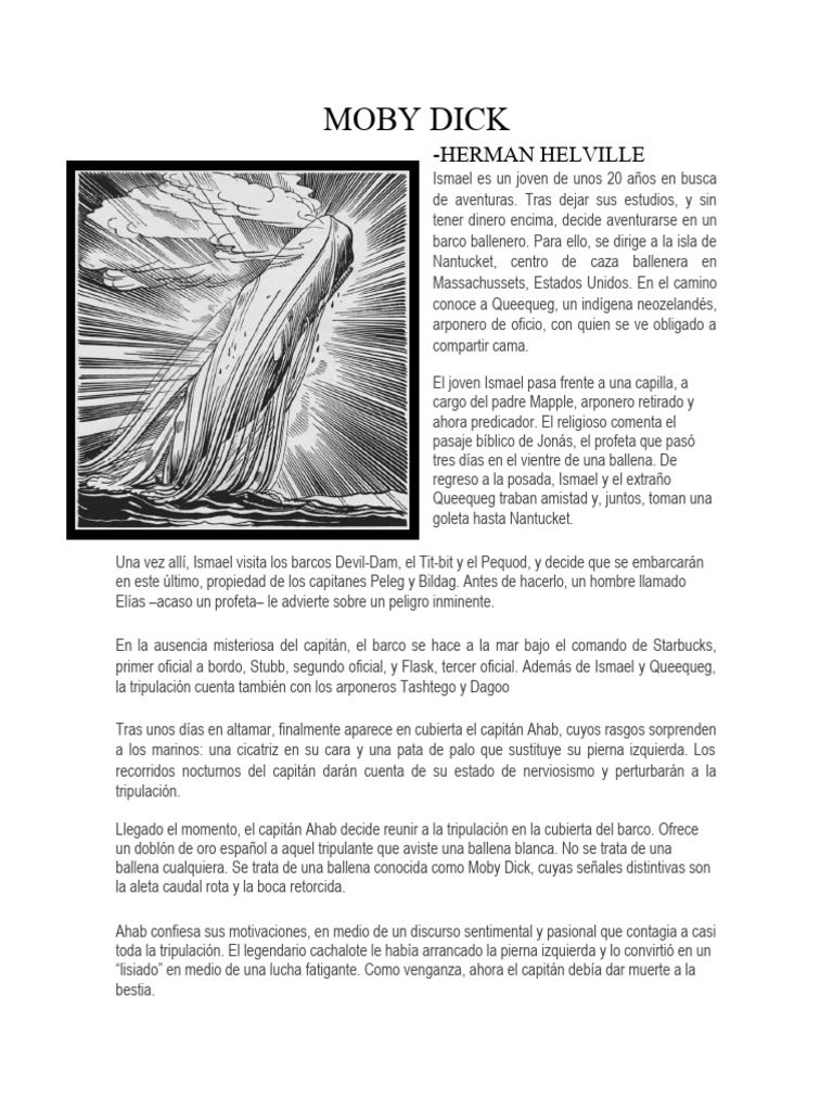 Moby Dick | PDF | Capitán Acab | Moby Dick