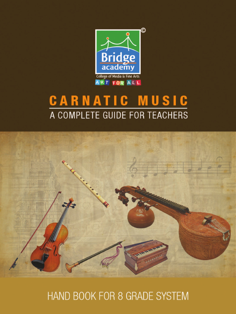 Carnatic Music 8grade Syllabus For Bridge Academy | PDF | Musicology ...